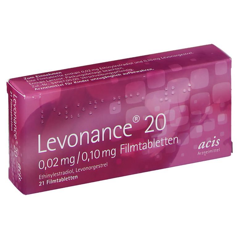 Levonance 20 0.02Mg/0.10Mg 21 St mit dem E-Rezept kaufen - Shop Apotheke