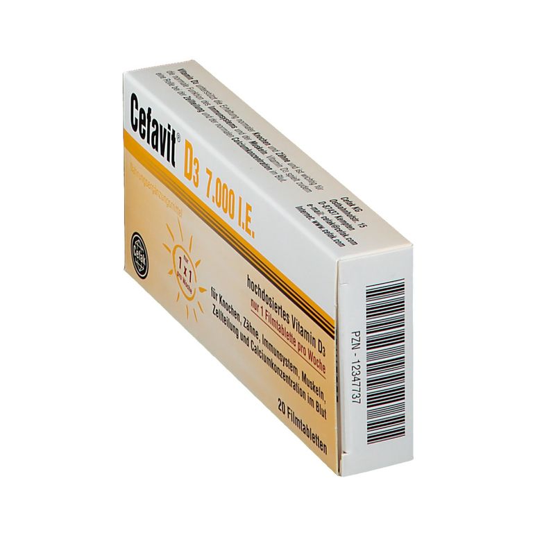 Cefavit® D3 7.000 I.E. 20 St - Shop Apotheke