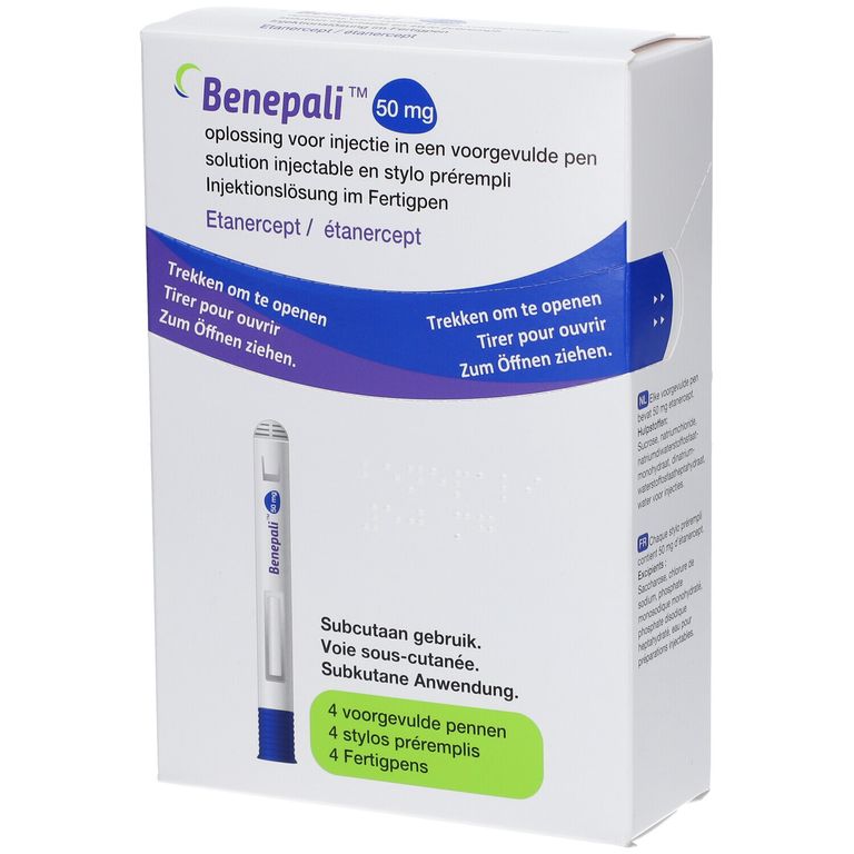 Benepali 50 mg 4 St mit dem E-Rezept kaufen - Shop Apotheke