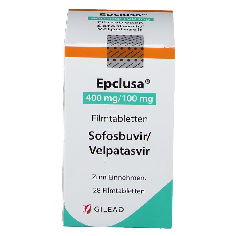 Epclusa® 400 mg/100 mg 28 St mit dem E-Rezept kaufen - Shop Apotheke