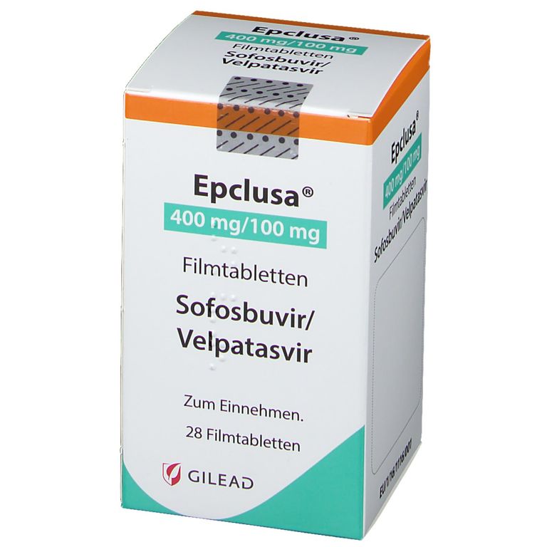 Epclusa® 400 mg/100 mg 28 St mit dem E-Rezept kaufen - Shop Apotheke