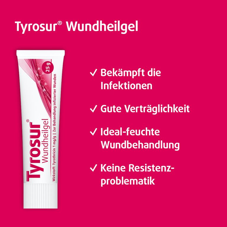 Tyrosur® Wundheilgel 25 g - Shop Apotheke