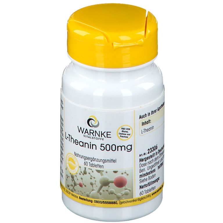 L-Theanin 500 mg 60 St - Shop Apotheke
