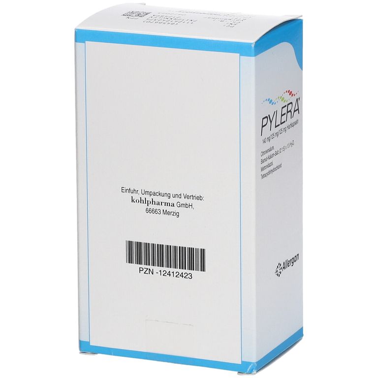 Pylera 140 mg/125 mg/125 mg 120 St mit dem E-Rezept kaufen - Shop Apotheke