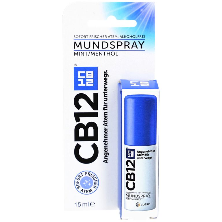 CB12 Spray: Mundspray für angenehmen Atem unterwegs 15 ml - Shop Apotheke