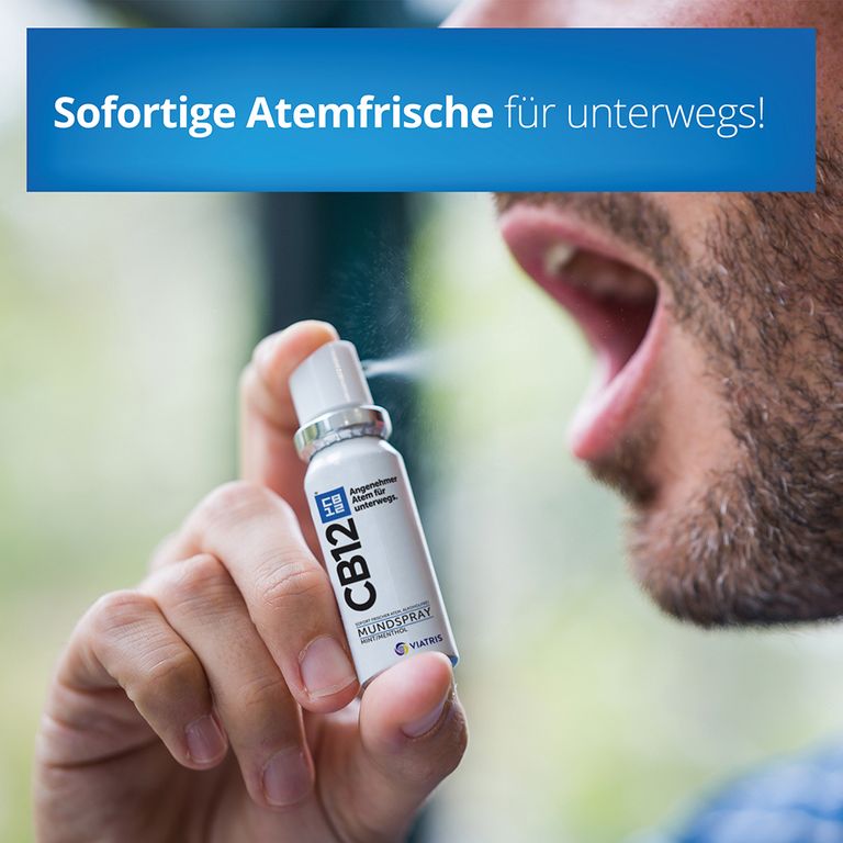 CB12 Spray: Mundspray für angenehmen Atem unterwegs 15 ml - Shop Apotheke