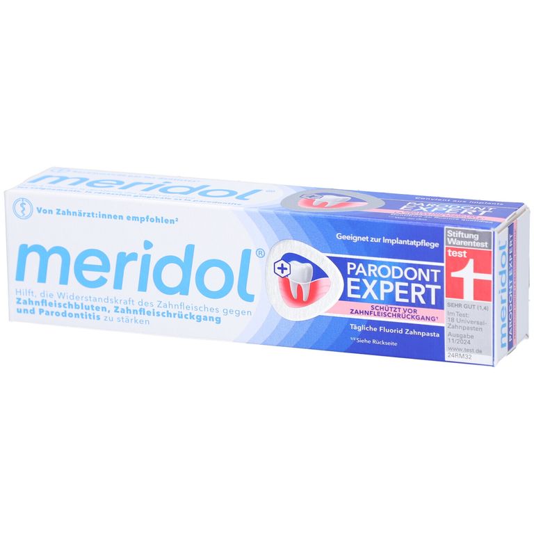 meridol Parodont Expert Zahnpasta bei Parodontitis und ...