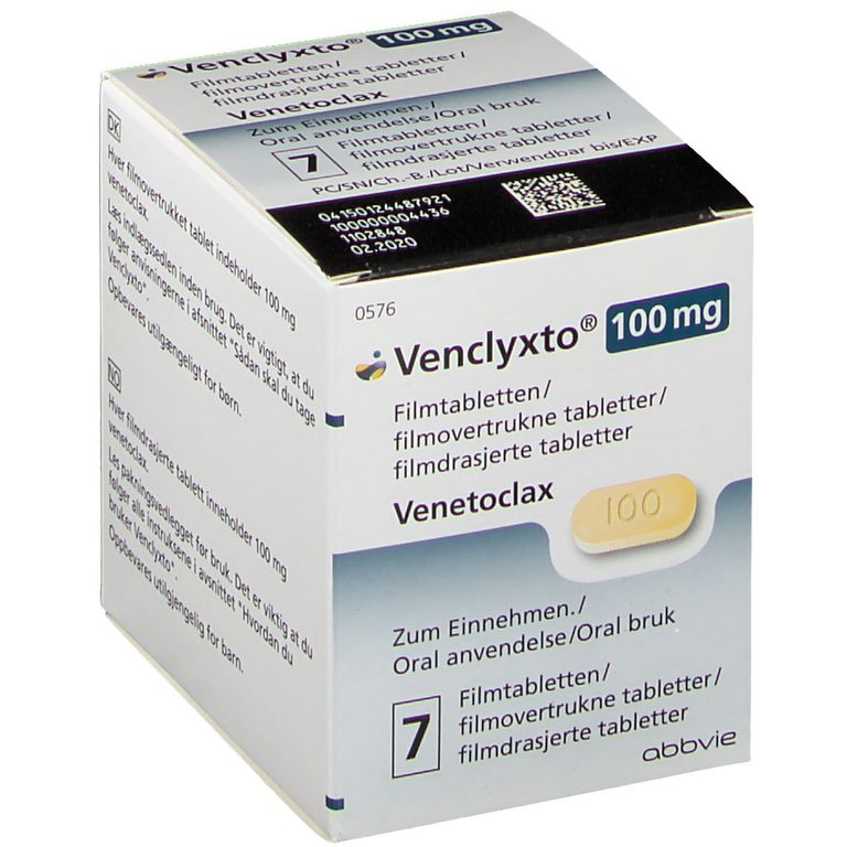 Venclyxto® 100Mg 7 St mit dem E-Rezept kaufen - Shop Apotheke