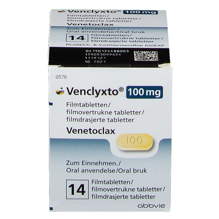 Venclyxto® 100Mg 14 St mit dem E-Rezept kaufen - Shop Apotheke