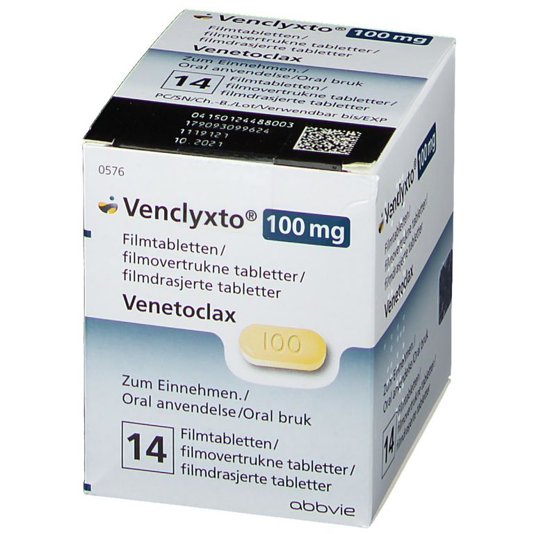 Venclyxto® 100Mg 14 St mit dem E-Rezept kaufen - Shop Apotheke