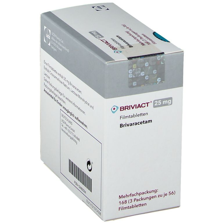 BRIVIACT® 25 mg 168 St mit dem E-Rezept kaufen - Shop Apotheke