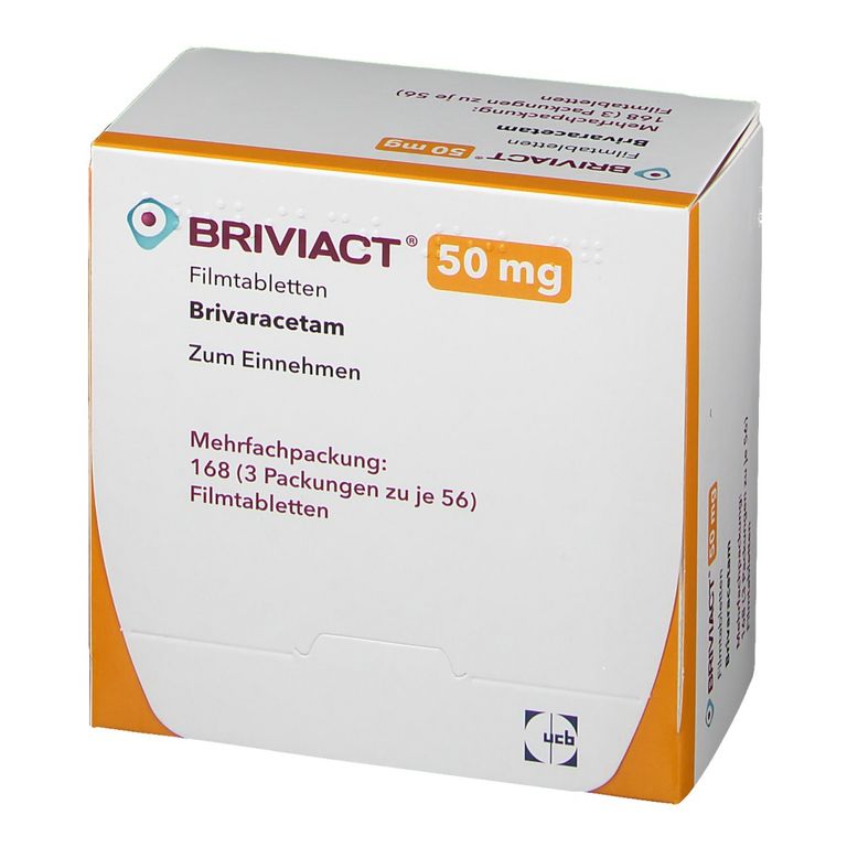 BRIVIACT® 50 mg 168 St mit dem E-Rezept kaufen - Shop Apotheke