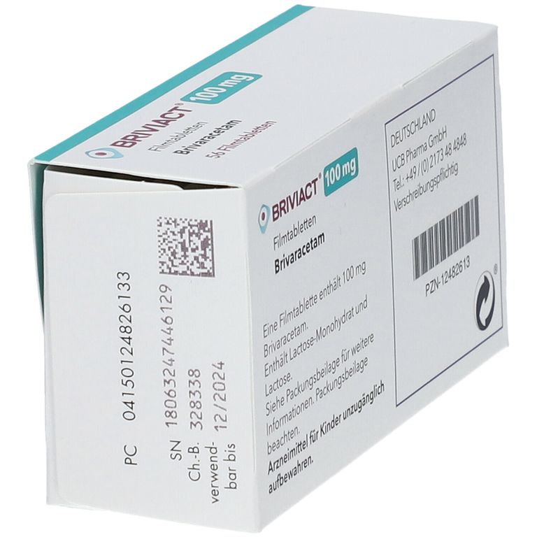 BRIVIACT® 100 mg 56 St mit dem E-Rezept kaufen - Shop Apotheke
