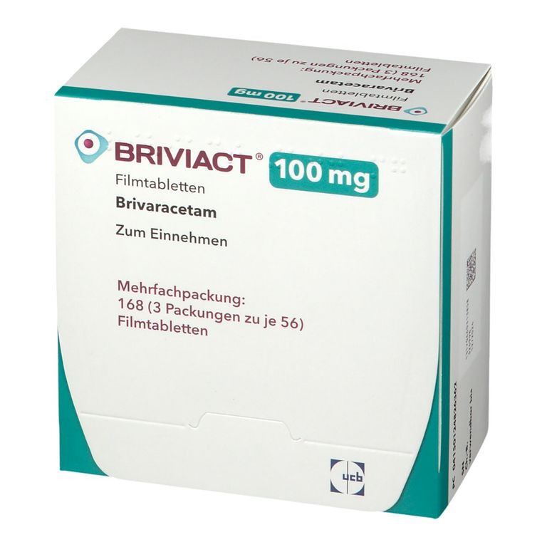 BRIVIACT® 100 mg 168 St mit dem E-Rezept kaufen - Shop Apotheke