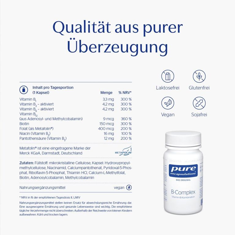 Pure Encapsulations® B-Complex 120 St - Shop Apotheke