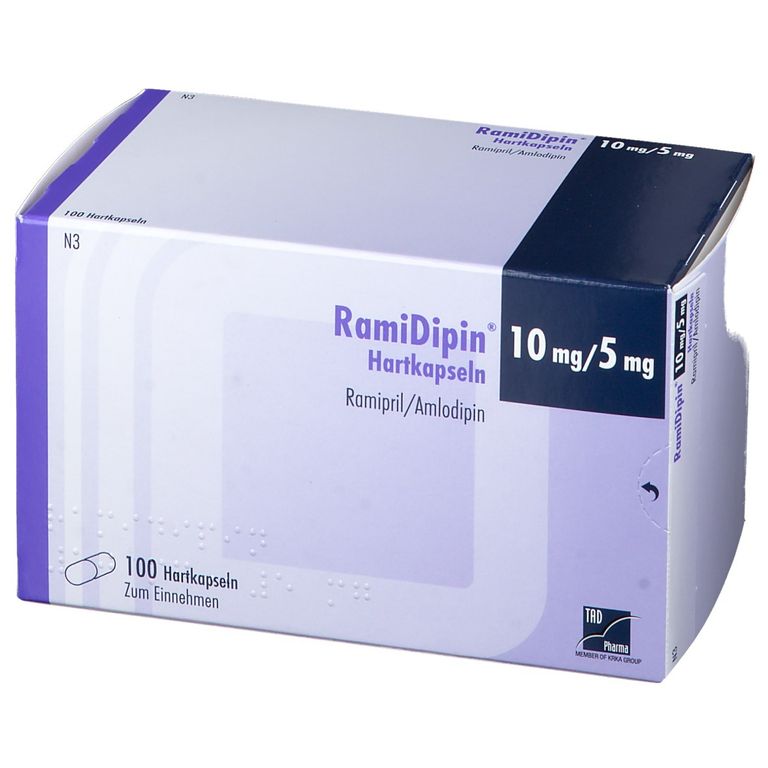 RamiDipin® 10 mg/5 mg 100 St mit dem E-Rezept kaufen - Shop Apotheke