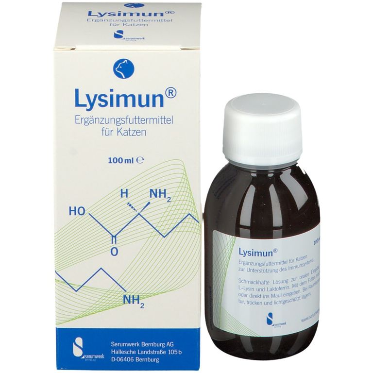 LYsimun® Ergänzungsfuttermittel für Katzen 100 ml - Shop Apotheke