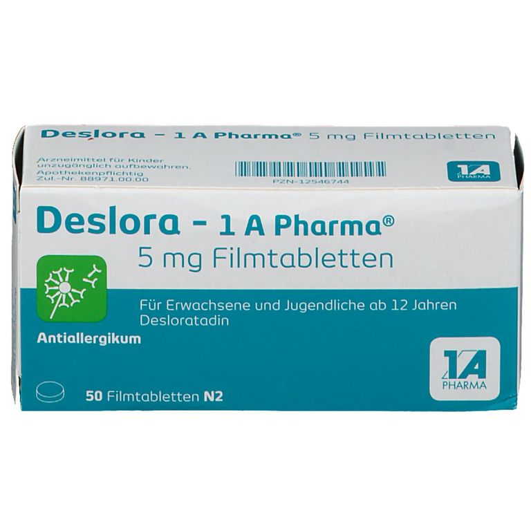 Deslora - 1 A Pharma® 50 St - Shop Apotheke