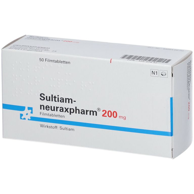 Sultiam-neuraxpharm® 200 mg 50 St mit dem E-Rezept kaufen - Shop Apotheke