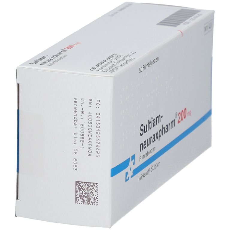 Sultiam-neuraxpharm® 200 mg 50 St mit dem E-Rezept kaufen - Shop Apotheke