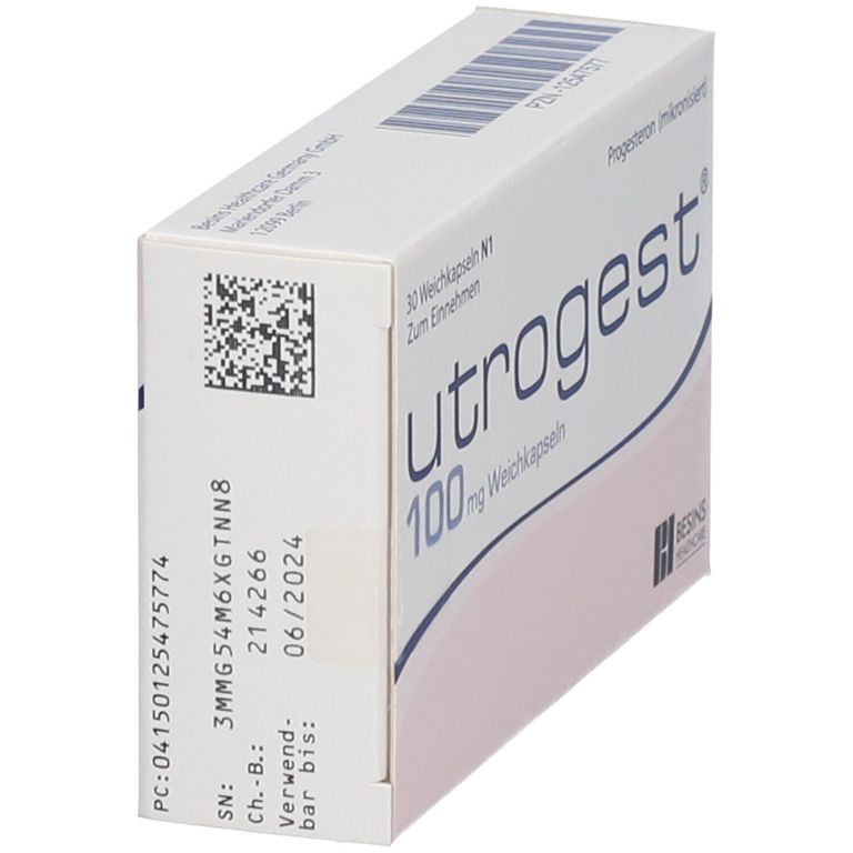 utrogest® 100 mg 30 St mit dem E-Rezept kaufen - Shop Apotheke