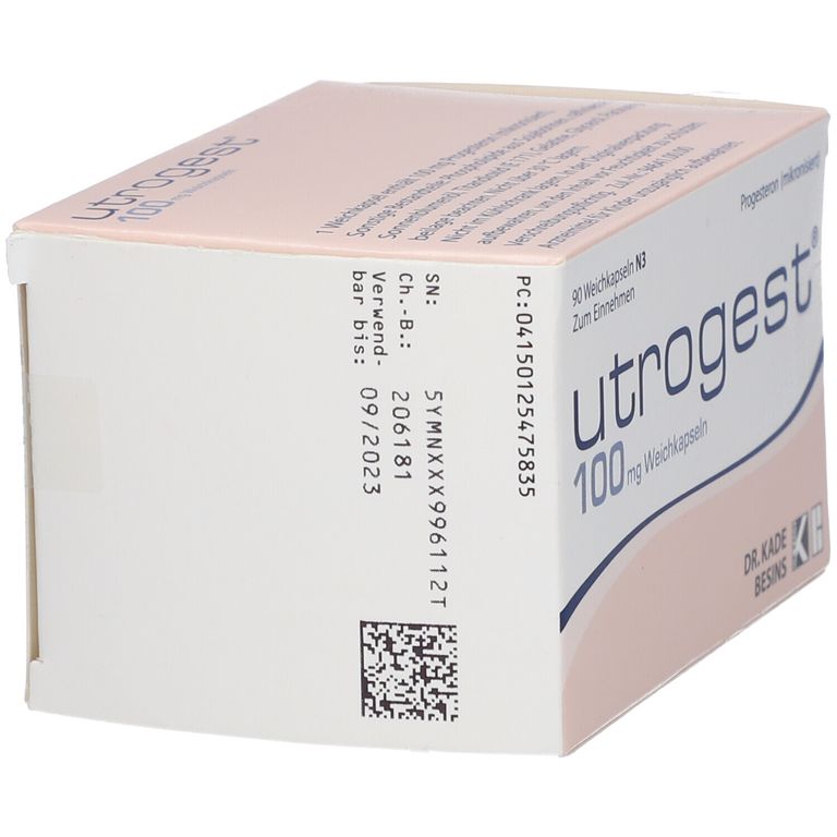 utrogest® 100 mg 90 St mit dem E-Rezept kaufen - Shop Apotheke