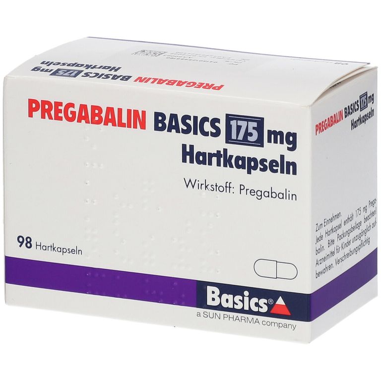 PREGABALIN BASICS 175 mg 98 St mit dem E-Rezept kaufen - Shop Apotheke