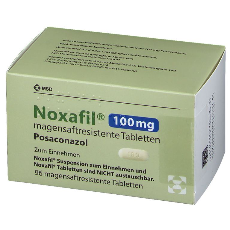 Noxafil® 100 mg 96 St mit dem E-Rezept kaufen - Shop Apotheke