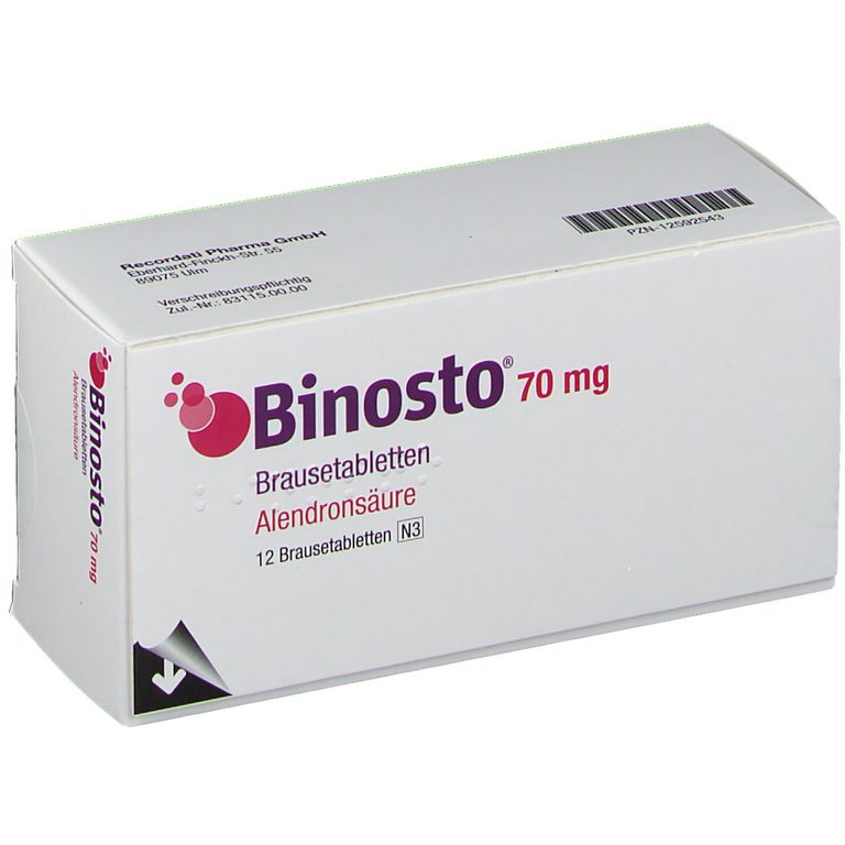 Binosto® 70 mg 12 St mit dem E-Rezept kaufen - Shop Apotheke