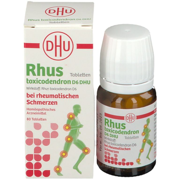 DHU Rhus toxicodendron D6 80 St - Shop Apotheke