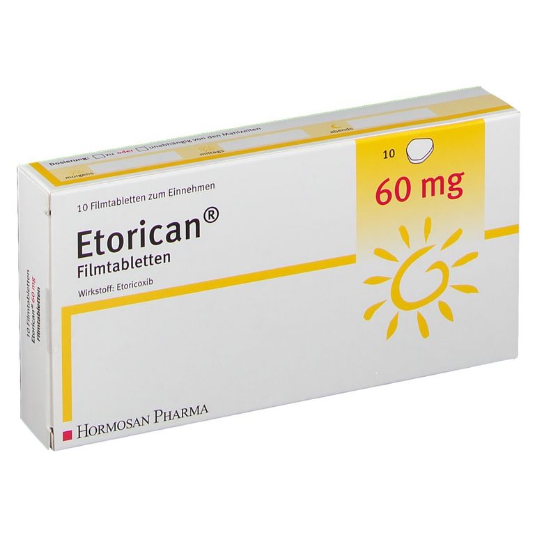 Etorican® 60 mg 10 St mit dem E-Rezept kaufen - Shop Apotheke