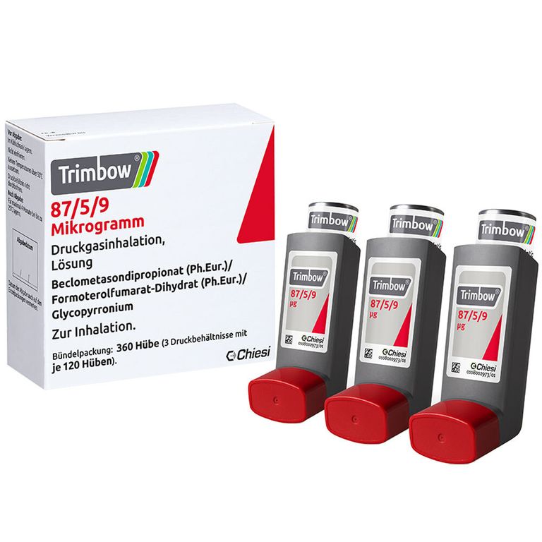 TRIMBOW® 87 µg/5 µg/9 µg 3 St mit dem E-Rezept kaufen - Shop Apotheke