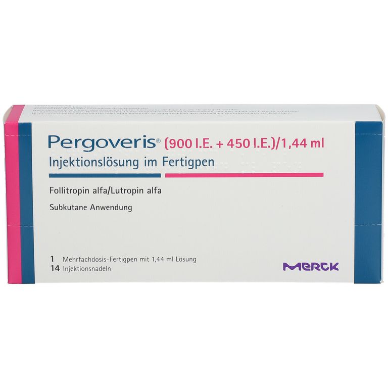 Pergoveris® (900 I.E. + 450 I.E.)/1,44 ml 1 St mit dem E-Rezept kaufen ...