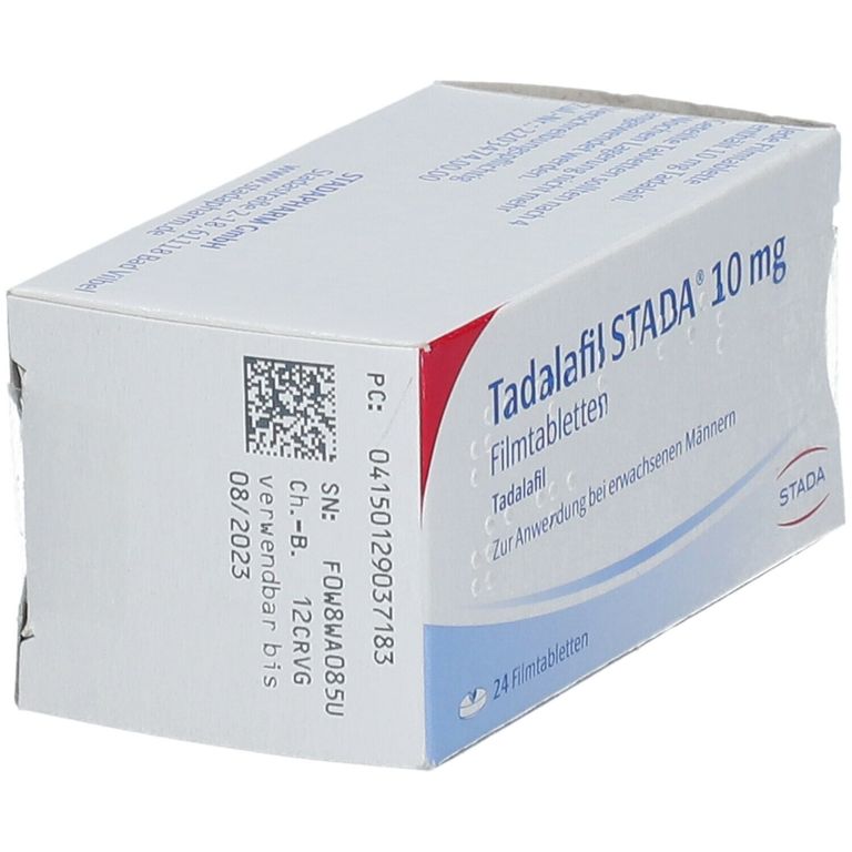 Tadalafil STADA® 10 mg 24 St mit dem E-Rezept kaufen - Shop Apotheke