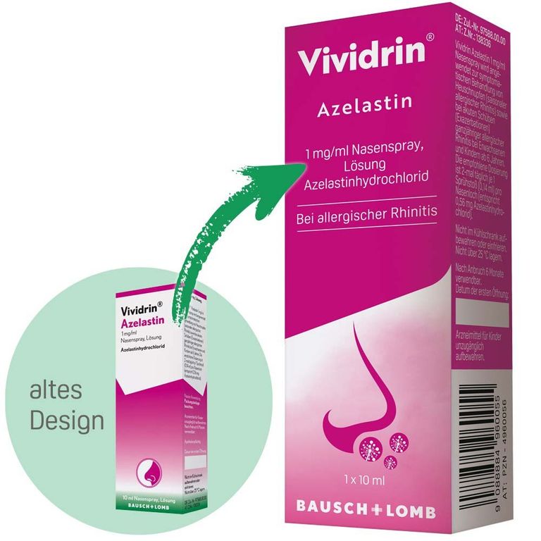 Vividrin® Azelastin 1 mg/ml 10 ml - Shop Apotheke