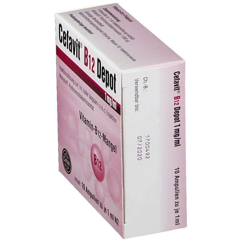 Cefavit® B12 Depot 1 mg/ml 10 St - Shop Apotheke