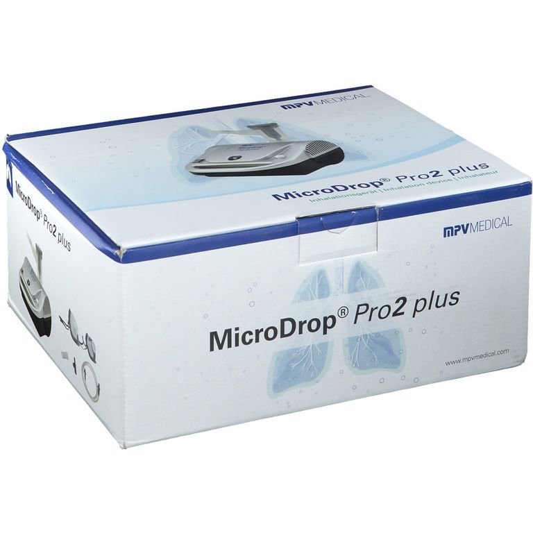 MicroDrop® Pro 2 plus Profi-Inhalationsgerät 1 St - Shop Apotheke