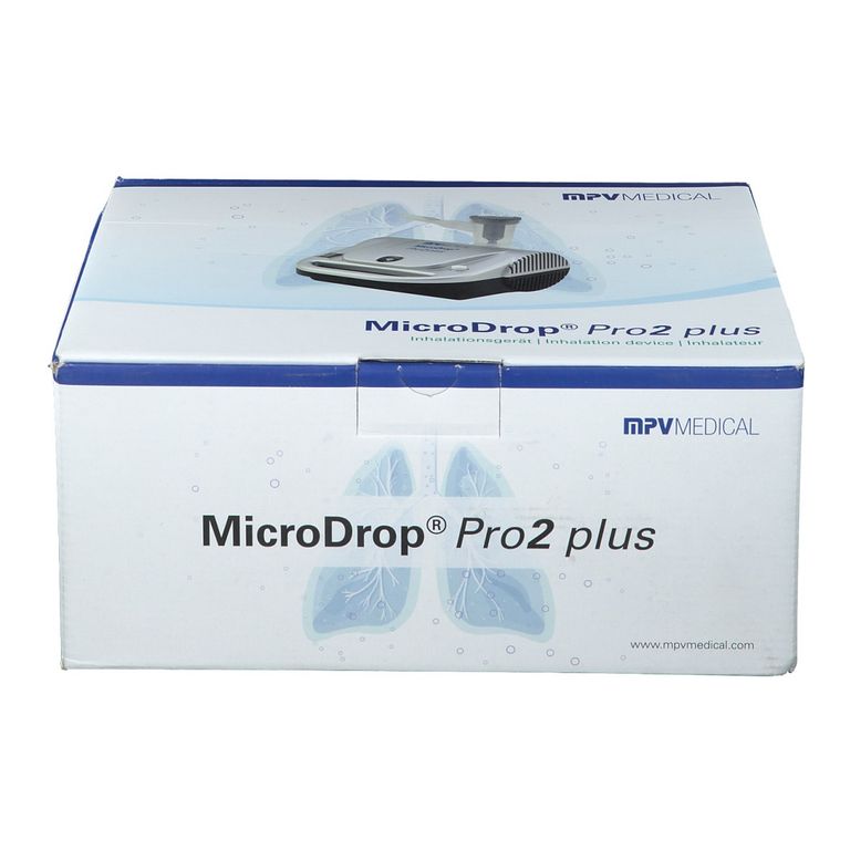 MicroDrop® Pro 2 plus Profi-Inhalationsgerät 1 St - Shop Apotheke