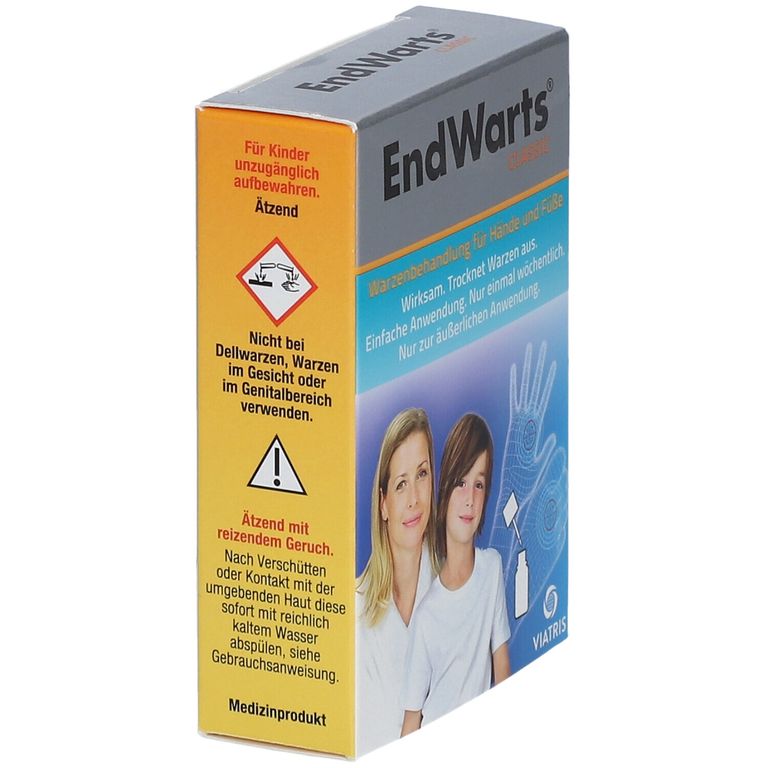 EndWarts CLASSIC: Lösung mit Ameisensäure gegen Warzen und Dornwarzen ...