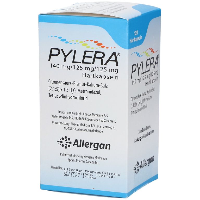 Pylera® 140/125/125Mg 120 St mit dem E-Rezept kaufen - Shop Apotheke