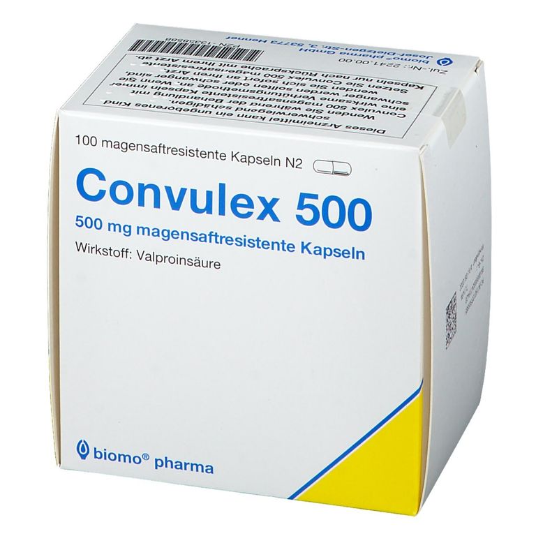 Convulex 500 100 St mit dem E-Rezept kaufen - Shop Apotheke