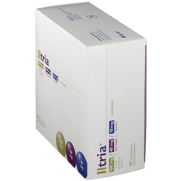 Iltria® 100 mg/40 mg/10 mg 98 St mit dem E-Rezept kaufen - Shop Apotheke