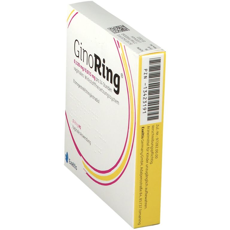 GinoRing® 0,120 mg/0,015 mg pro 24 Stunden 1 St mit dem E-Rezept kaufen ...