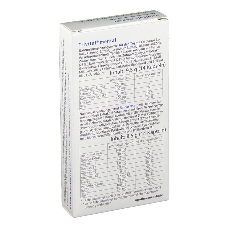 Trivital® mental 14 St - Shop Apotheke