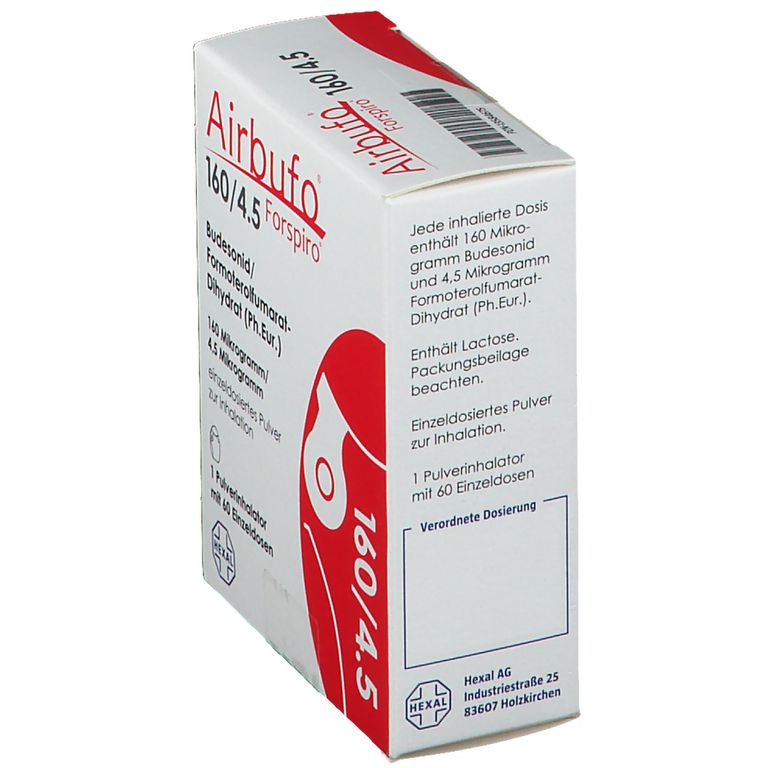 Airbufo® Forspiro® 160 µg/4,5 µg 1 St mit dem E-Rezept kaufen - Shop ...
