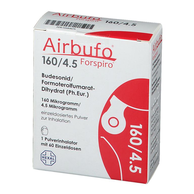 Airbufo® Forspiro® 160 µg/4,5 µg 1 St mit dem E-Rezept kaufen - Shop ...