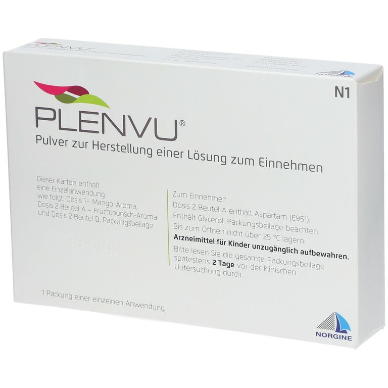 PLENVU® Pulver zur Herstellung einer Lösung zum Einnehmen 1 St - Shop ...