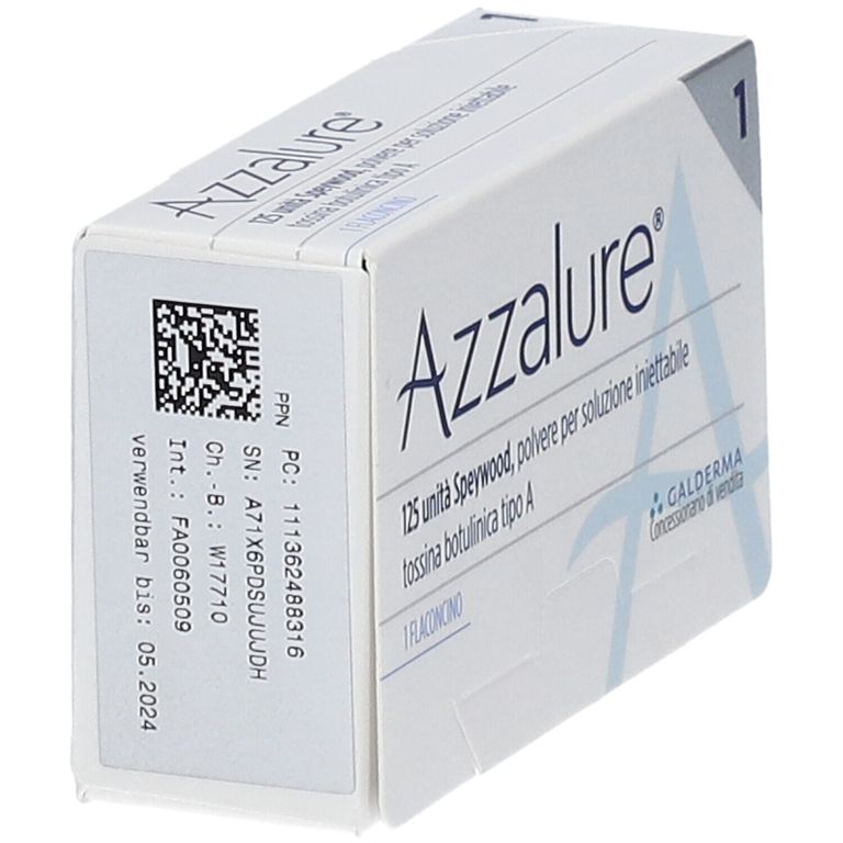 Azzalure 10 Speyw.E./0,05 ml 1 St mit dem E-Rezept kaufen - Shop Apotheke