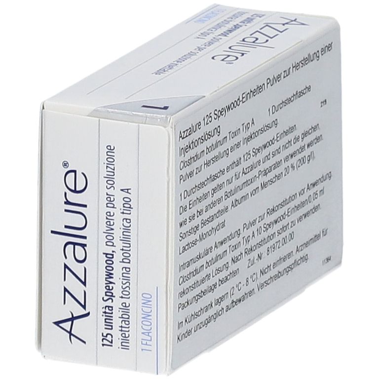 Azzalure 10 Speyw.E./0,05 ml 1 St mit dem E-Rezept kaufen - Shop Apotheke