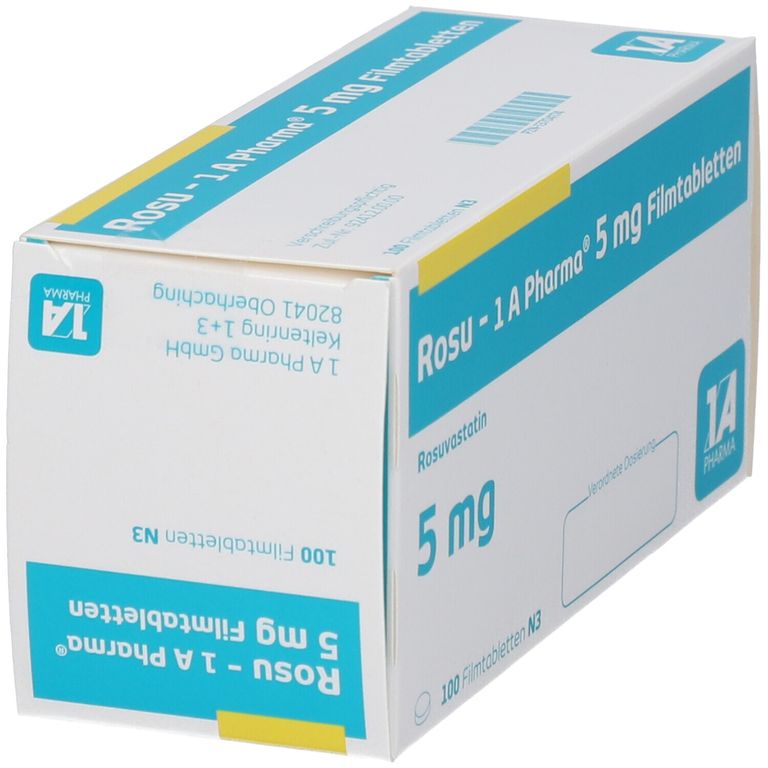 Rosu - 1 A Pharma® 5 mg 100 St mit dem E-Rezept kaufen - Shop Apotheke